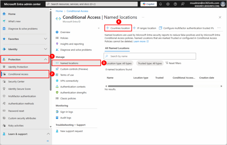 How to Allow Access to Microsoft 365 Only from Selected Countries ...